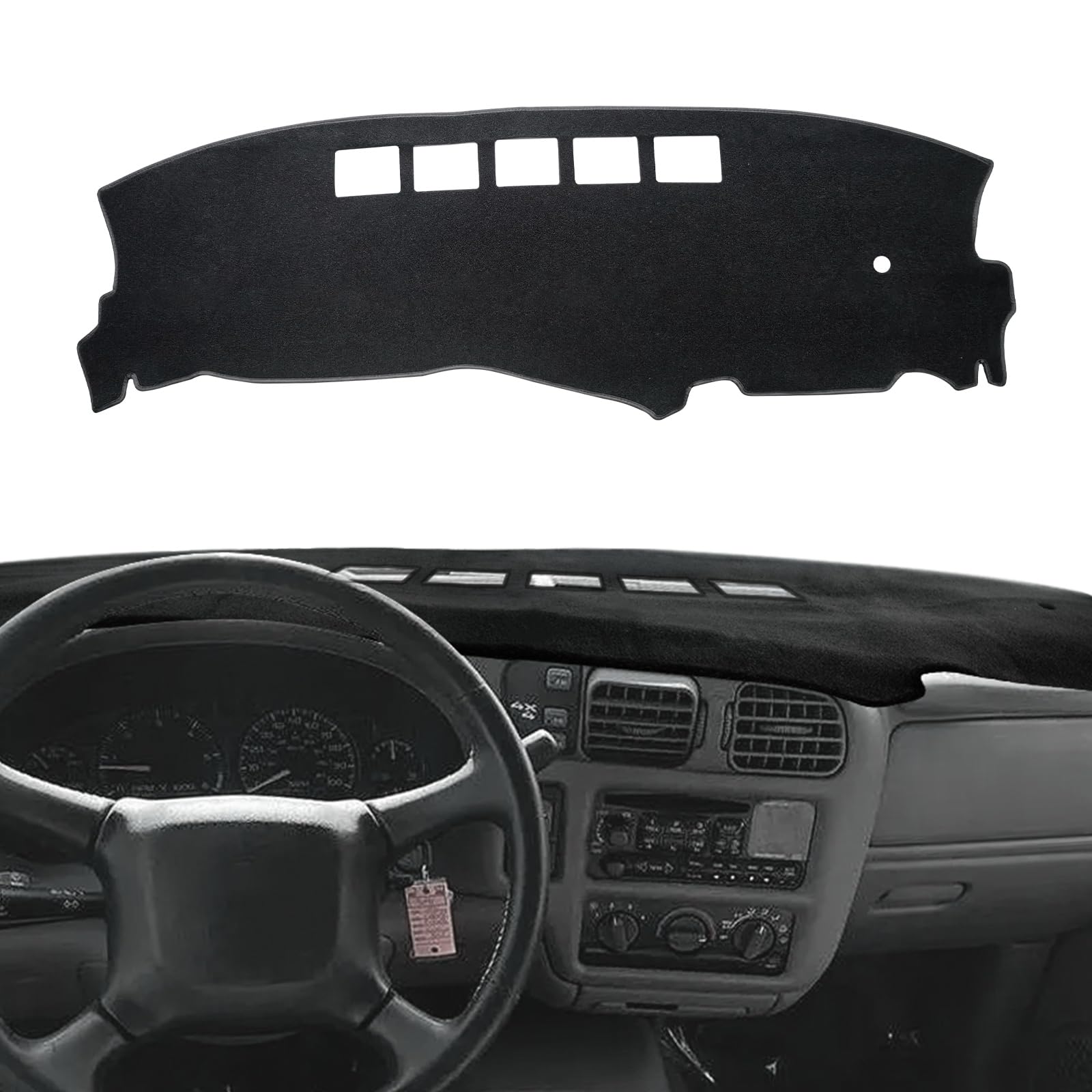 POSAID Dash Cover for 1998-2004 Chevy S10 GMC Sonoma, Dashboard Cover ...