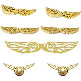 Amazon.com: 50Pcs Golden Snitch Wings Chocolate Decoration, Coldairsoap ...