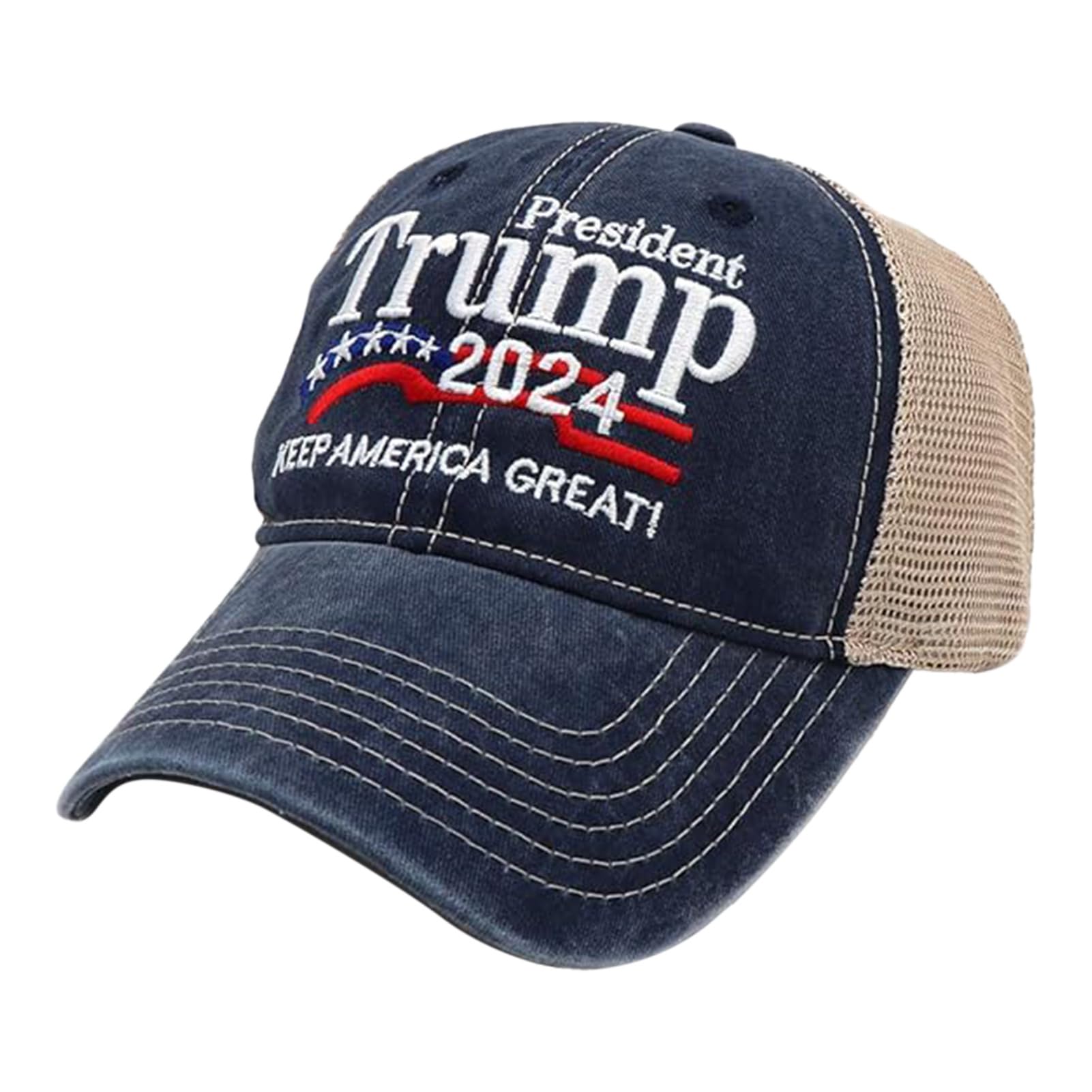 Mua Trump Hat 2024 Baseball Cap Trump Baseball Hat Donald Trump US Hat ...