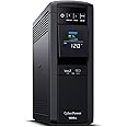 CyberPower CP1500PFCLCD PFC Sinewave UPS System, 1500VA/1000W, 12 Outlets, AVR, Mini Tower ...