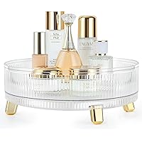 Amazon.com: Makeup Perfume Organize,360° Rotating Lazy Susan Storage Trayr,Large Capacity ...