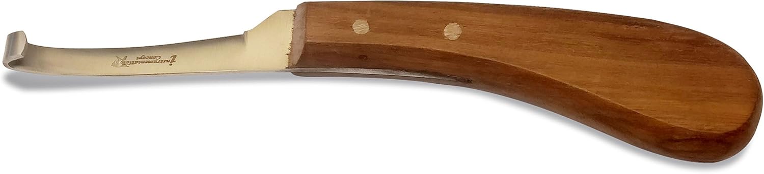 EQUINOX Farrier Hoof Knife Farrier Tools, NARROW Blade Professional ...