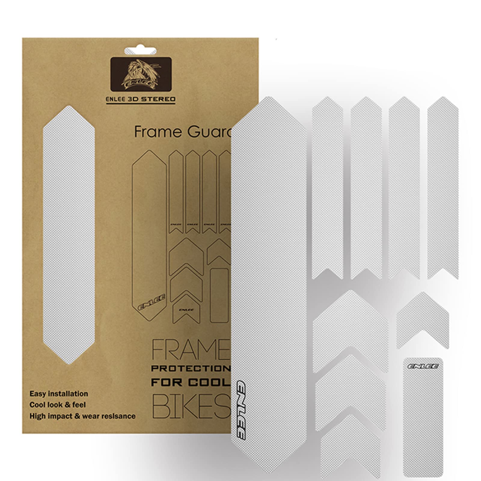 Mua ENLEE Bike Frame Protection，All Mountain Style Honeycomb High ...