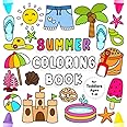 Summer Coloring Book: For Toddlers Ages 1-4 | Fun Children's Coloring ...