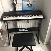 RockJam RJ761 61 Tastatur-Klavier-Kit, 61 Schlüssel-Digital-Piano ...