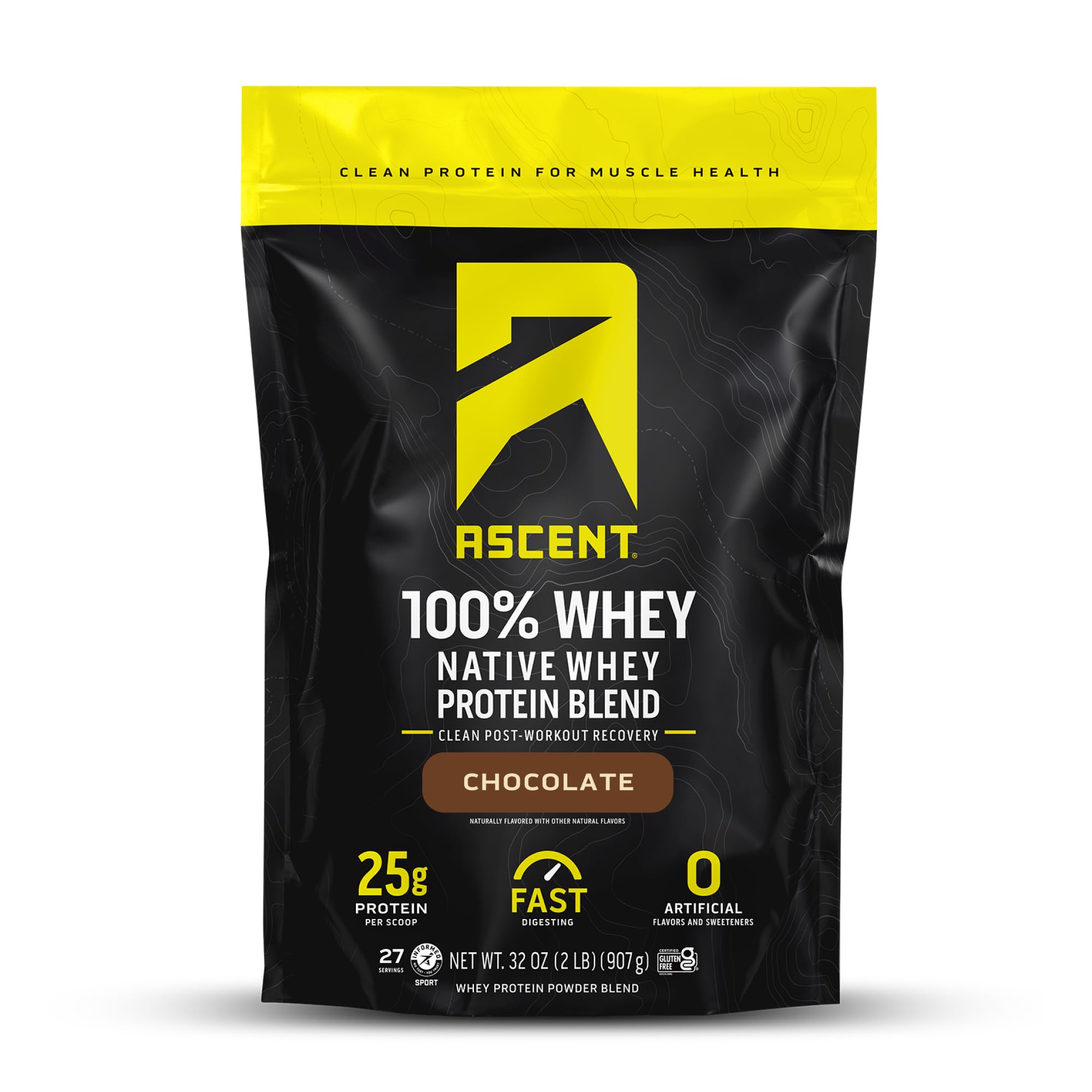 Mua Ascent 100% Whey Protein Powder - Post Workout Whey Protein Isolate ...