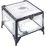 Amazon.com: Personalized Graduation Gift For Her Glass Jewelry Box High ...