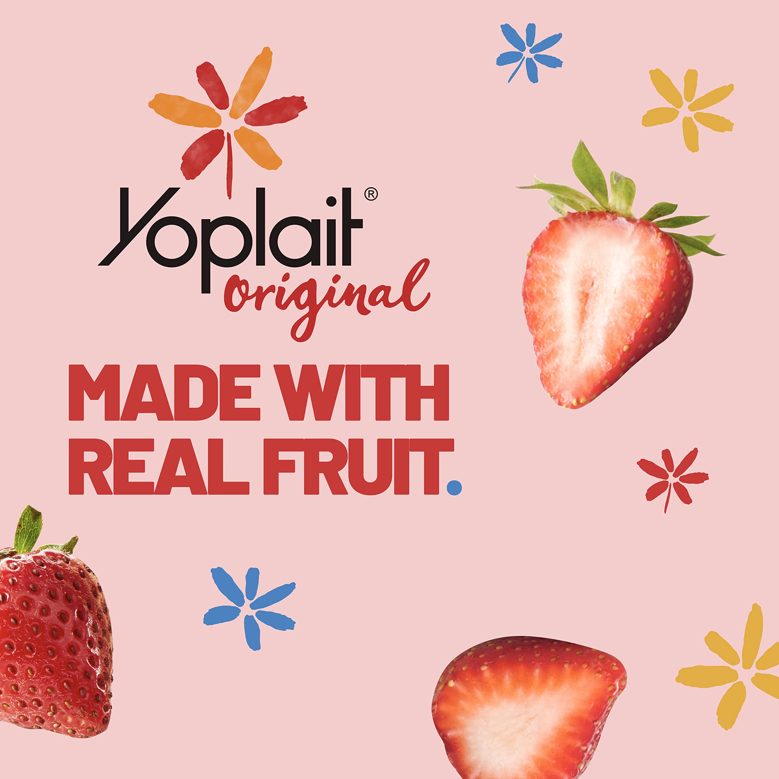 Mua Yoplait Original Smooth Style Strawberry Flavored Low Fat Yogurt ...