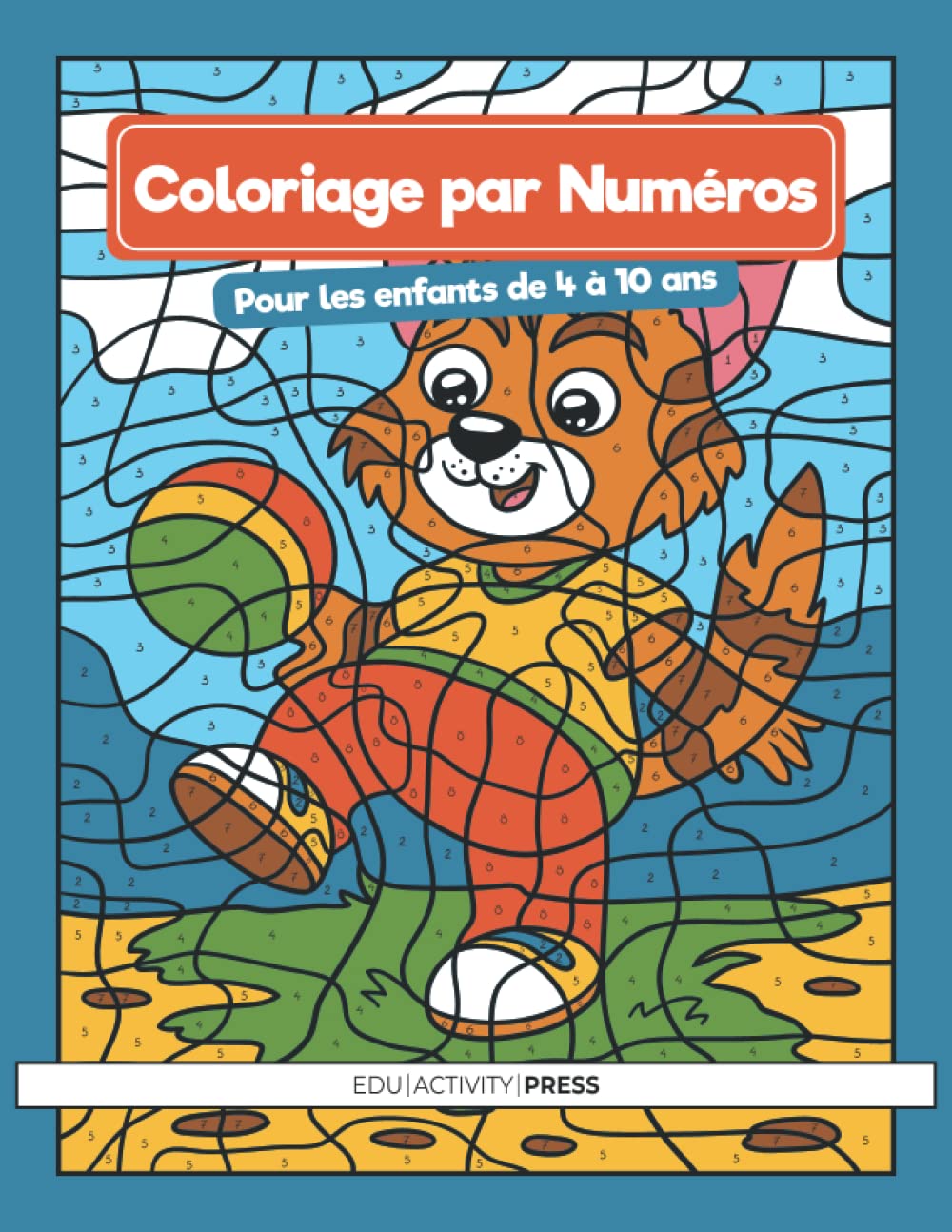 Mua Coloriage par Numéros pour les Enfants de 4 à 10 Ans: Un livre de ...
