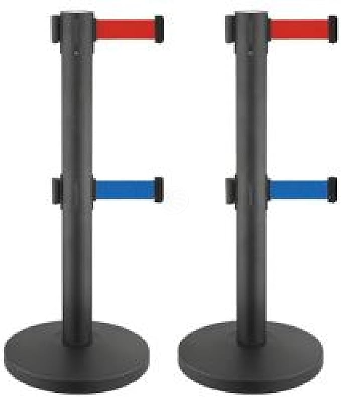 Dual partition post extensible 2m black ribbon: Amazon.co.uk: Electronics