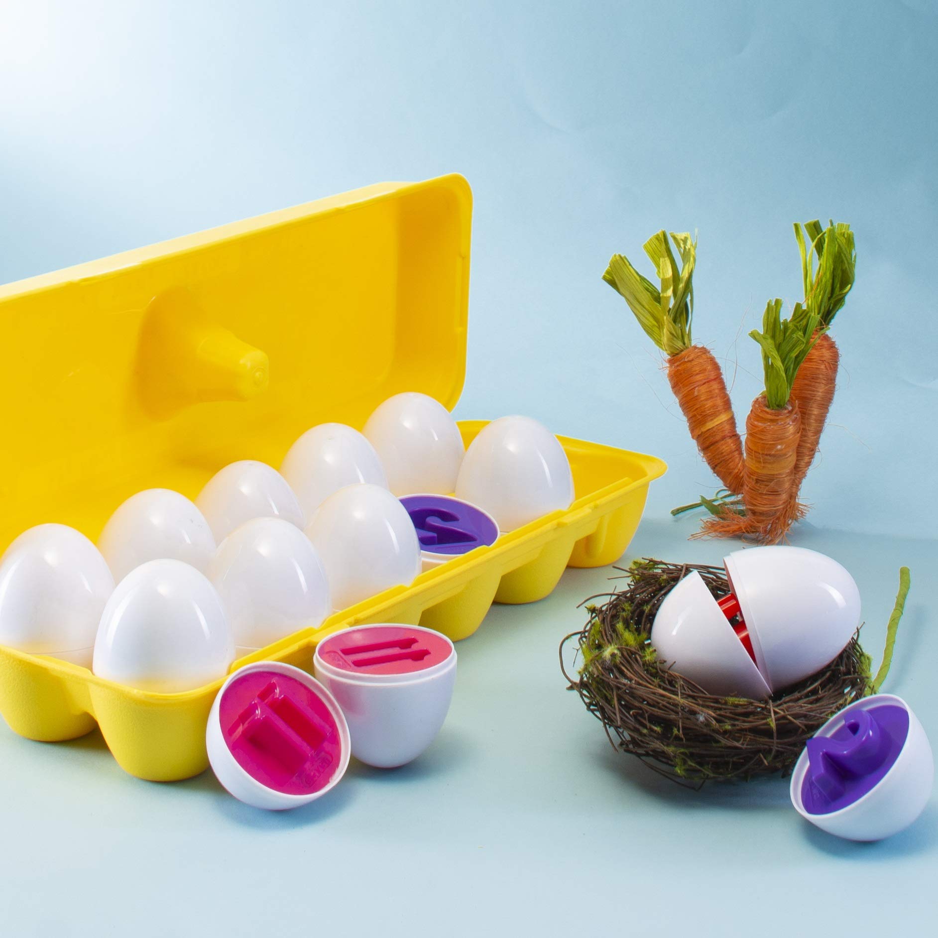 Mua PREXTEX Find and Match Number Matching Easter Eggs with Yellow ...