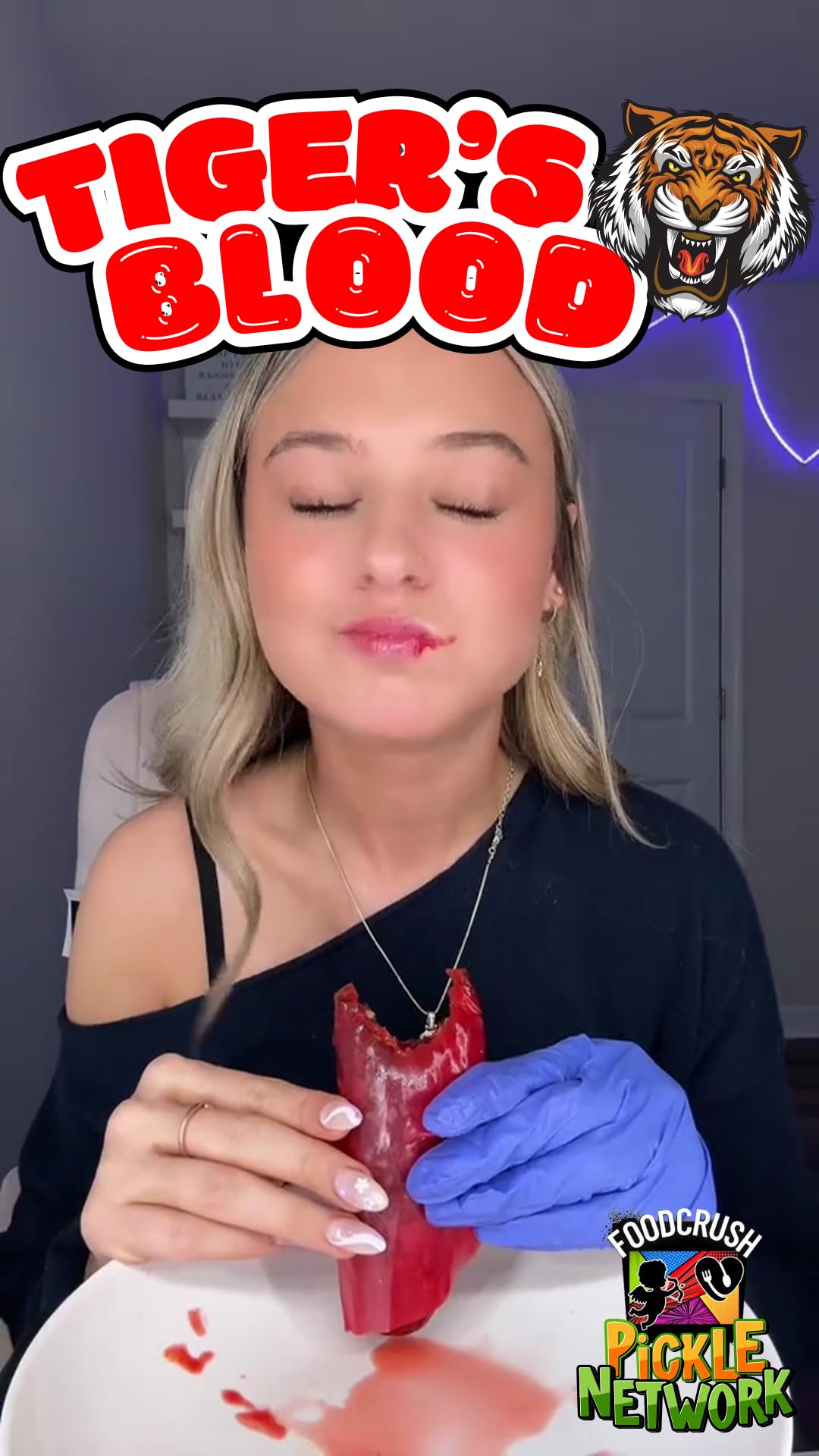 Tigers Blood Pickle Kit With Mexican Candy (Dulces Mexicano) Gift Pouch ...