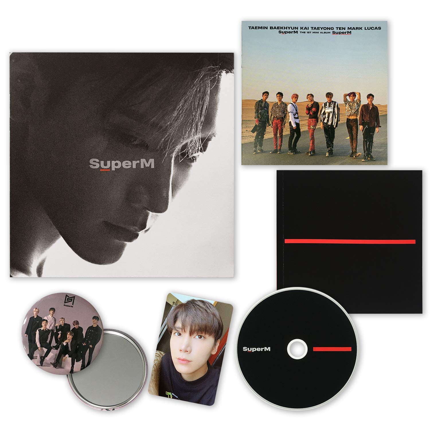 SuperM - SuperM 1st Mini Album - SUPER M [ TEN ver. ] CD + Booklet ...