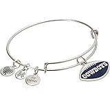 Amazon.com: Alex and Ani Expandable Women's Color Infusion Pittsburgh Steelers Football II EWB ...