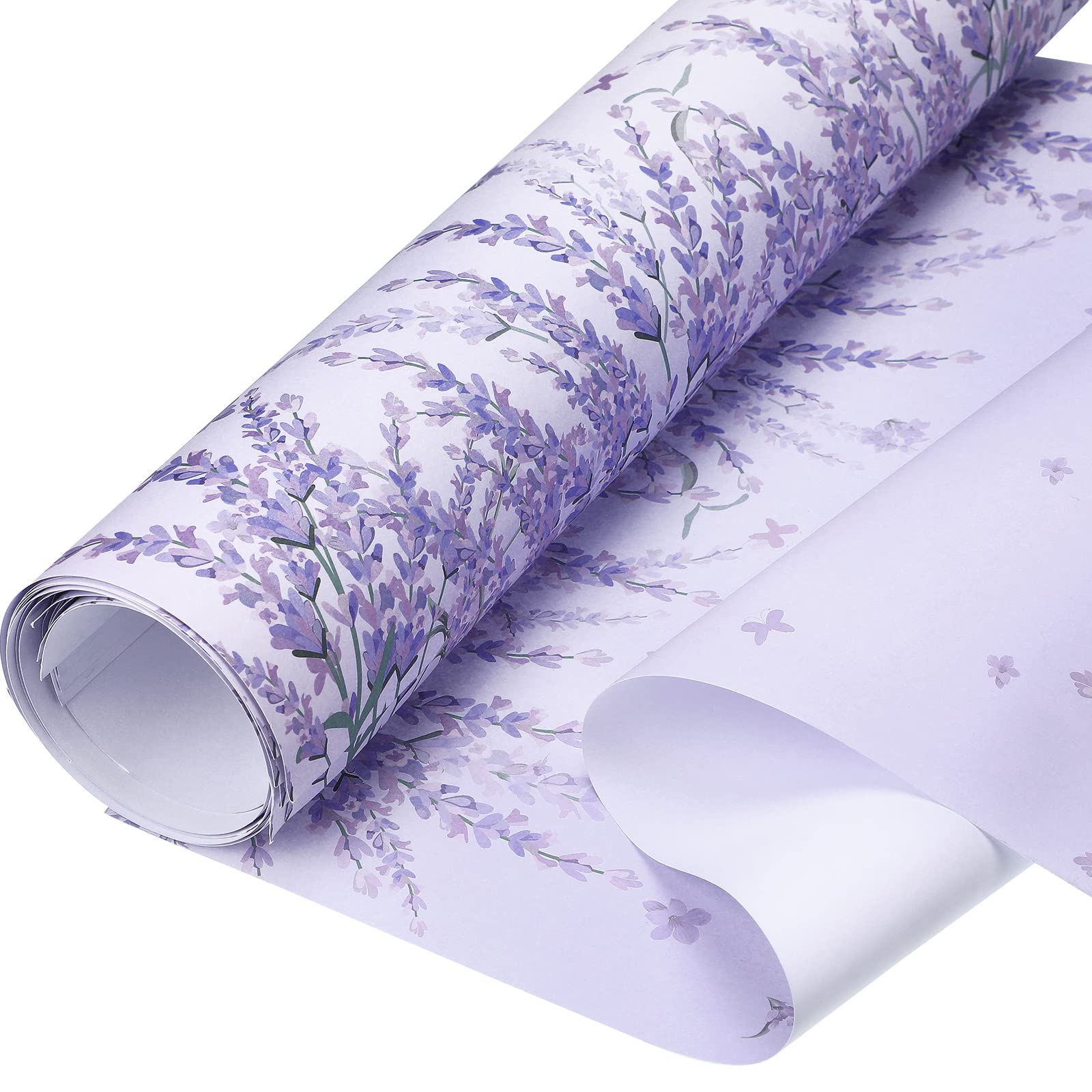 Thenshop 30 Sheets Floral Scented Drawer Liners 14 x 19.5 Inch Dresser ...
