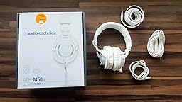 Audio-Technica ATH-M50X Studio Monitor Professional Headphones - Black ...