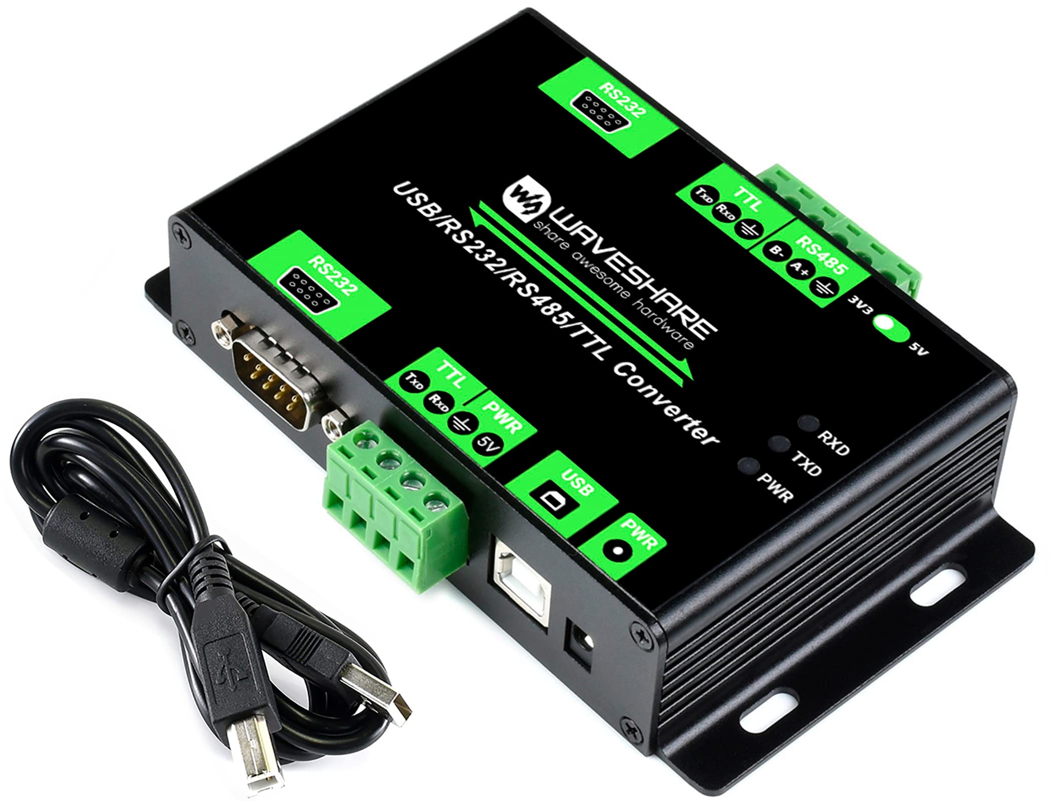 Mua USB /RS232 /TTL to RS232 /485 /TTL Converter, Industrial Isolated Multi-Bus Adapter, Built ...