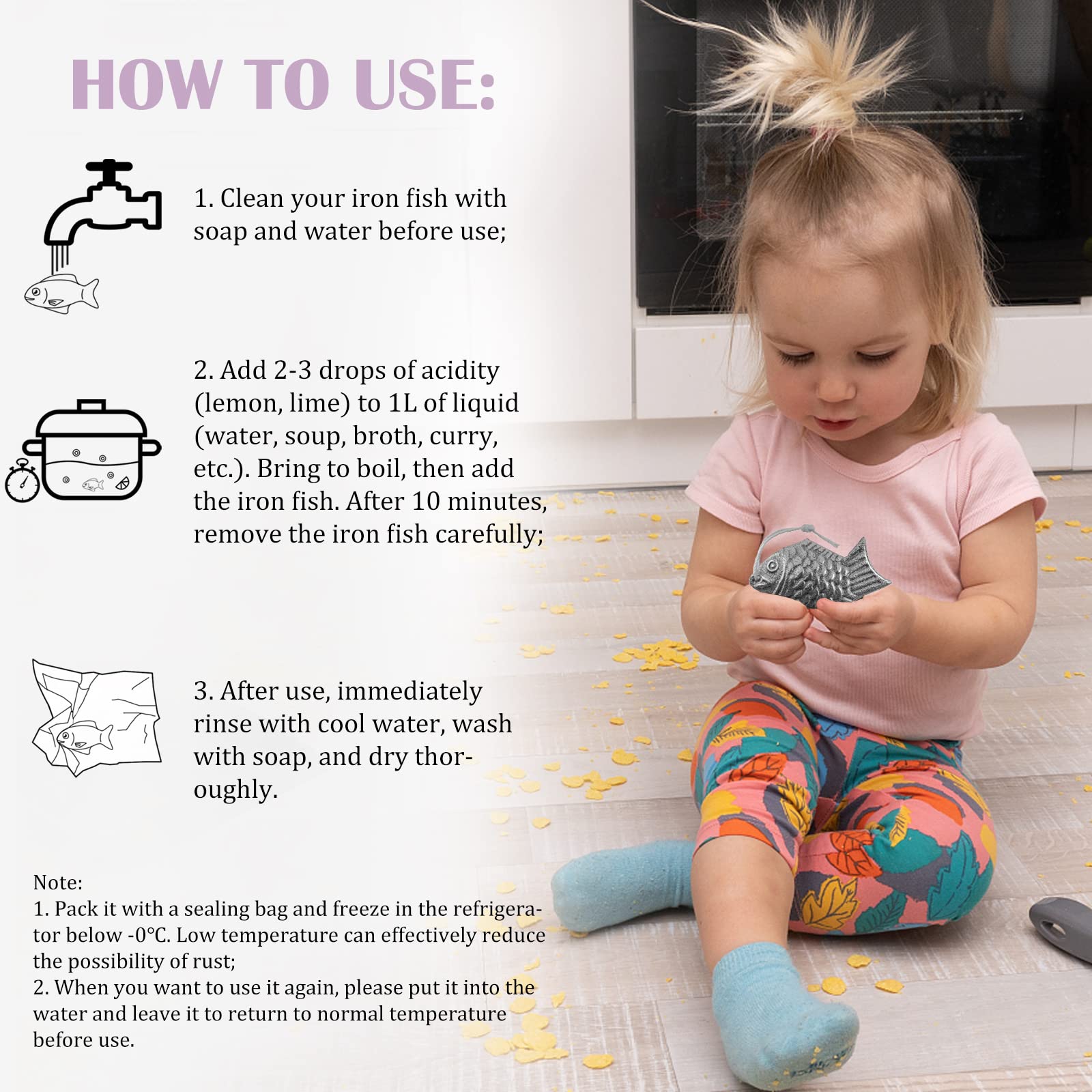 Mua Iron Fish 2 Pack, Add Natural Sources of Iron to Food and Water ...