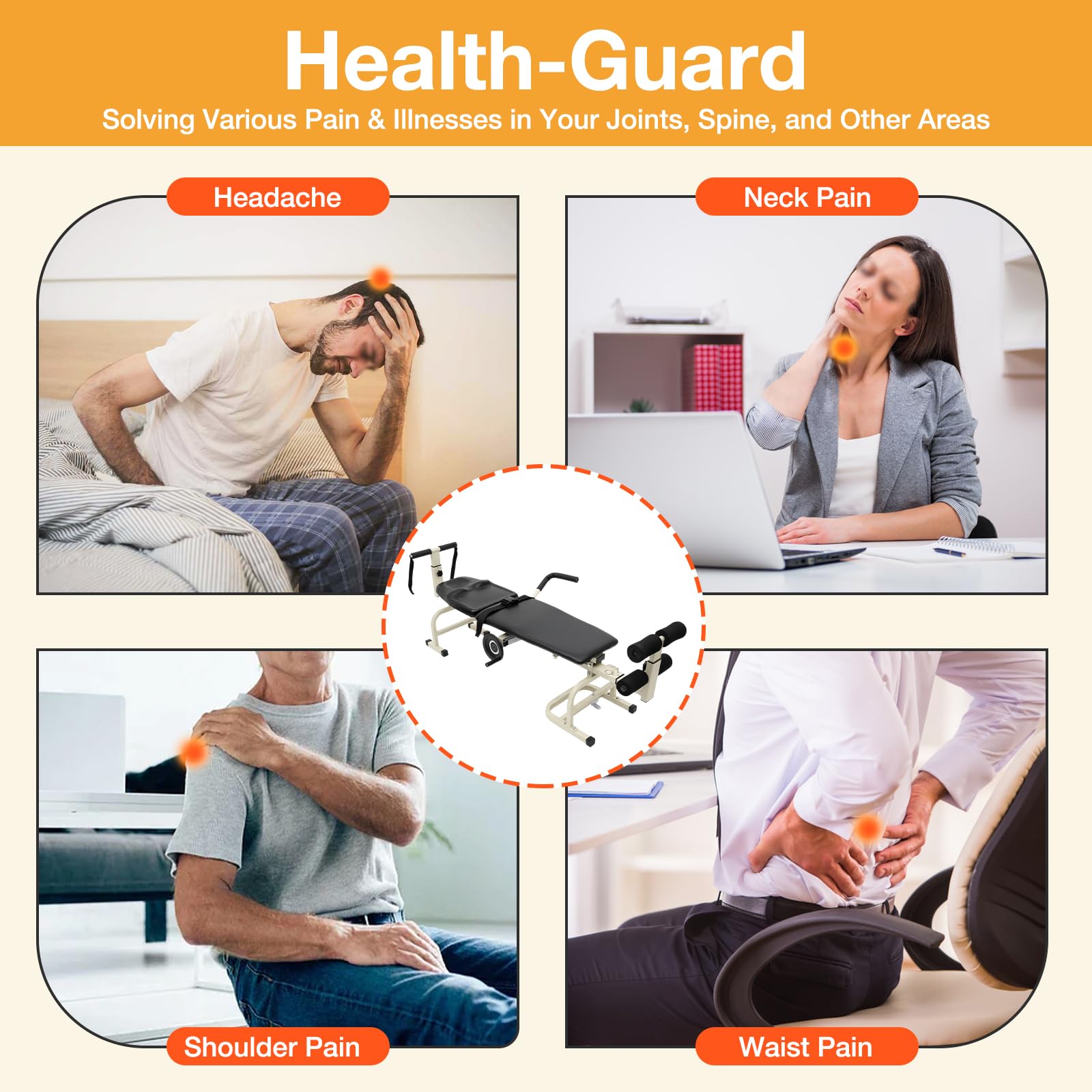 Mua Massage Traction Bed Therapy Massage Bed Table Cervical Spine ...