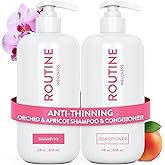 Amazon.com : Routine Wellness Anti-Thinning Shampoo and Conditioner Set ...