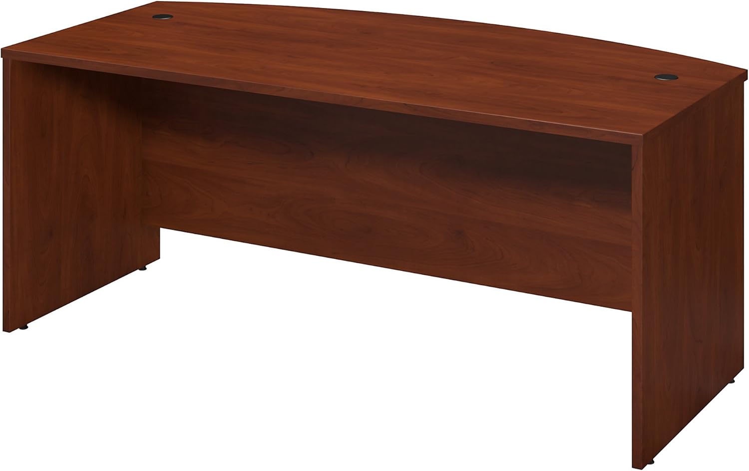 Amazon.com: Bush Business Furniture Series C Elite 72W x 36D Bow Front ...