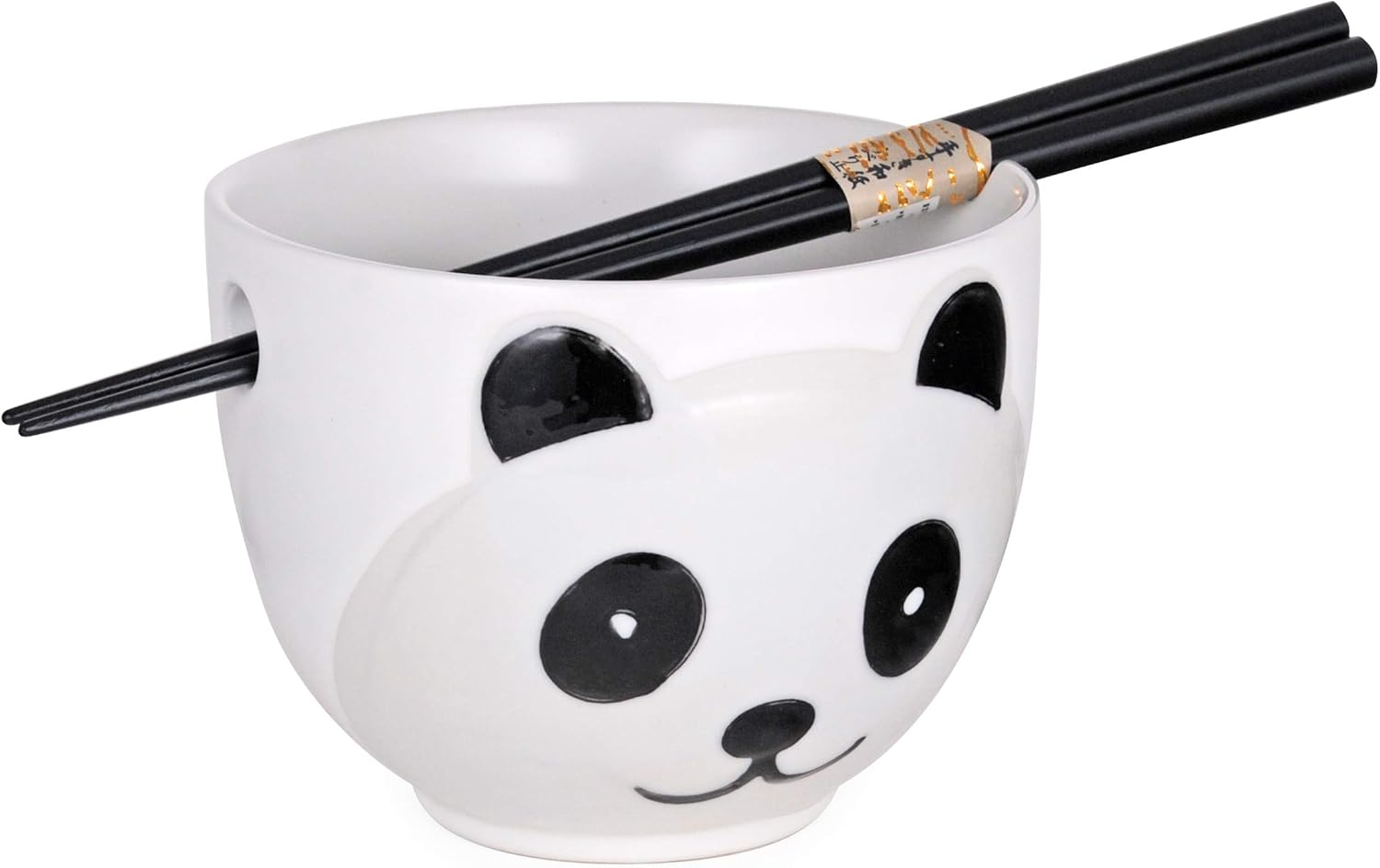 Amazon.com: Cute Panda Design Japanese Ramen Udon Noodle Bowl with ...
