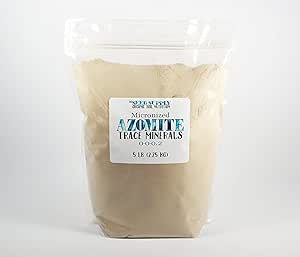 Amazon.com: 5 Pounds of Azomite - Organic Trace Mineral Powder - 67 ...