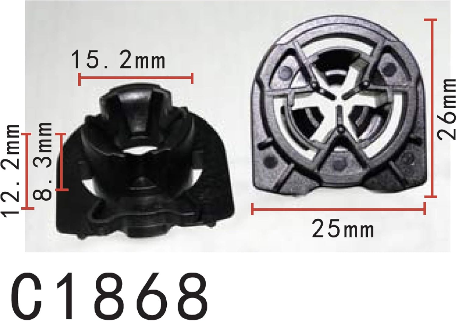 Auto Parts & Accessories 20pcs Fit VW Audi Fender Liner Retainer Clip ...