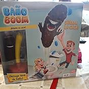 Mattel Games Baño Boom, Atrapa la Caca, juego de mesa infantil (Mattel ...