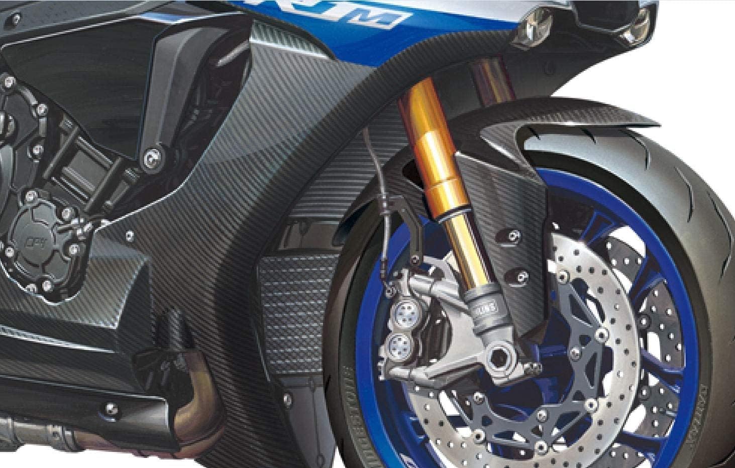 Mua 1/12 Yamaha YZF-R1M Full Carbon Decal trên Amazon Nhật chính hãng ...