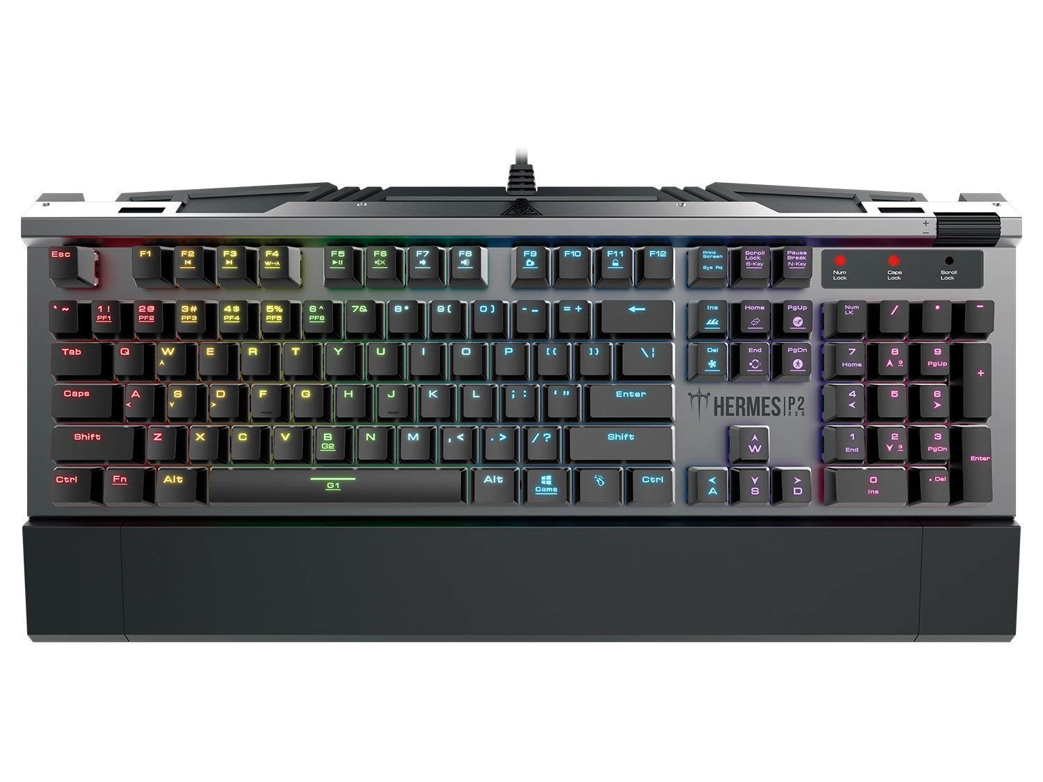 Mua GAMDIAS Hermes P2 Black Mechanical Keyboard USB Gaming 104 Switches ...