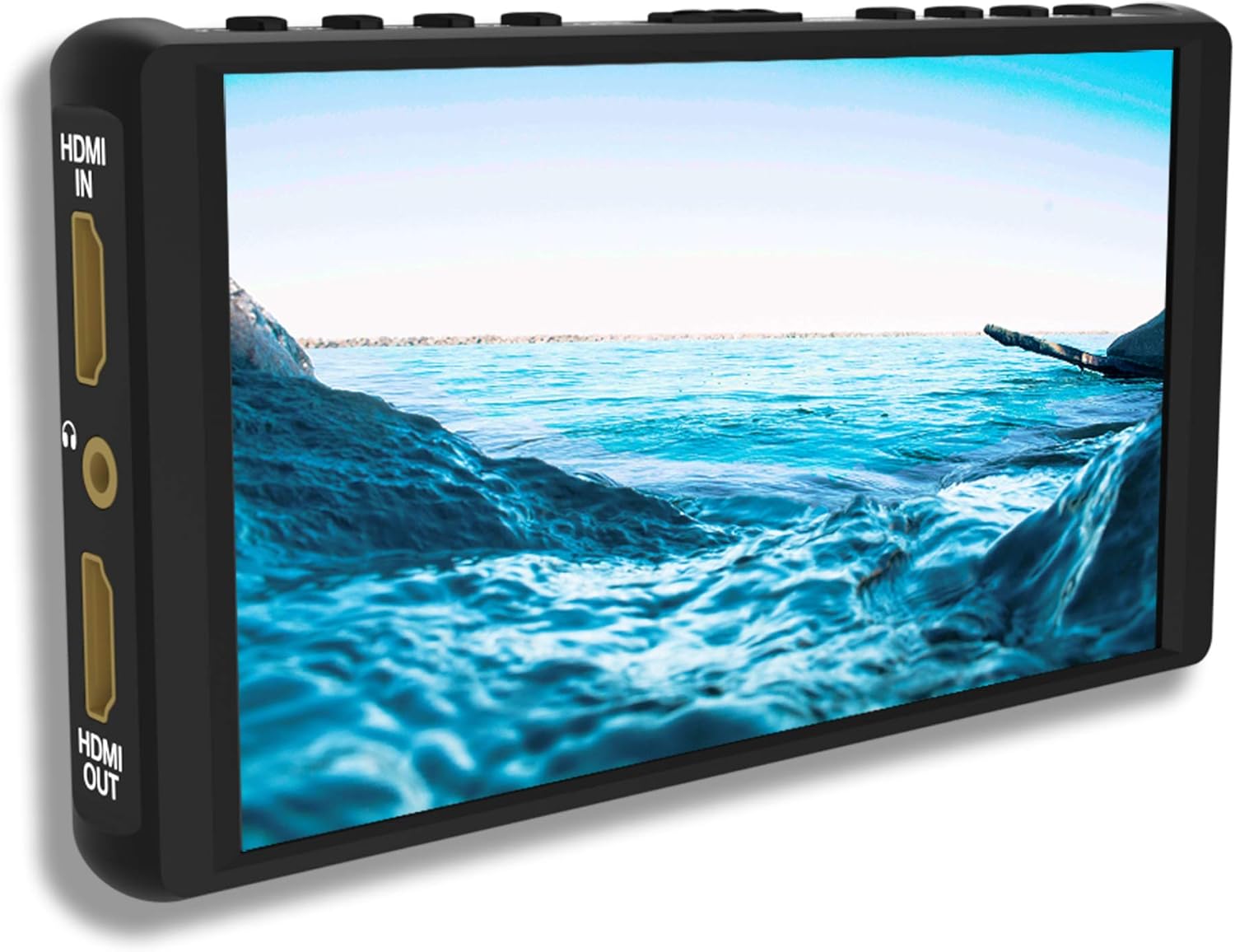 Portkeys P6 Camera Field Monitor 5.5 Inch Full-Fit Screen 3D Lut 1920× ...