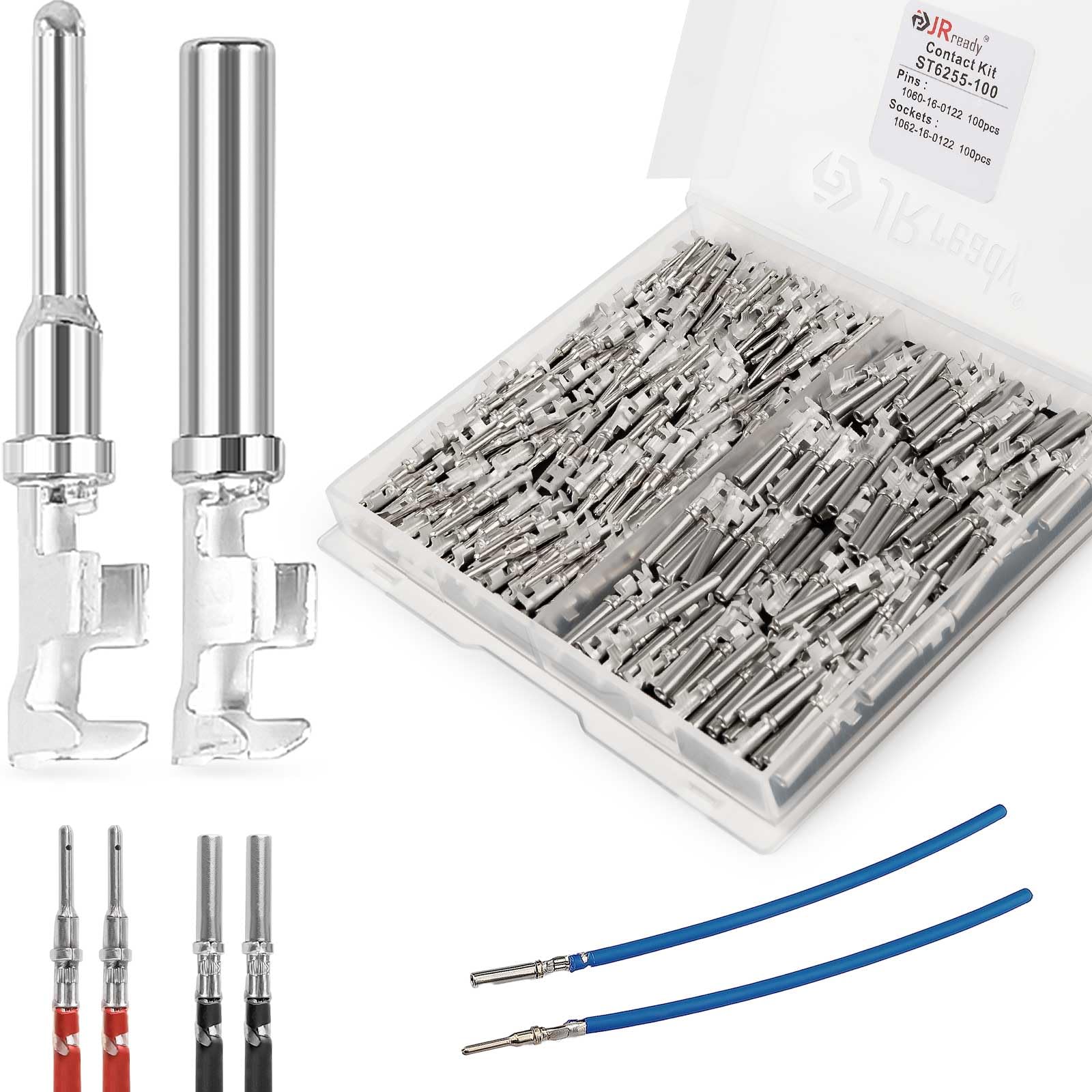 Mua JRready Deutsch DT Connector Terminal Kit Size 16,Male Pins 1060-16 ...