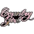 Amazon.com: Mossy Oak Graphics Pink Country Girl Decal Bumper Sticker ...