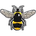 Amazon.com: FabStix Buzzy The Bumble Bee Iron on Patch or Sticker ...