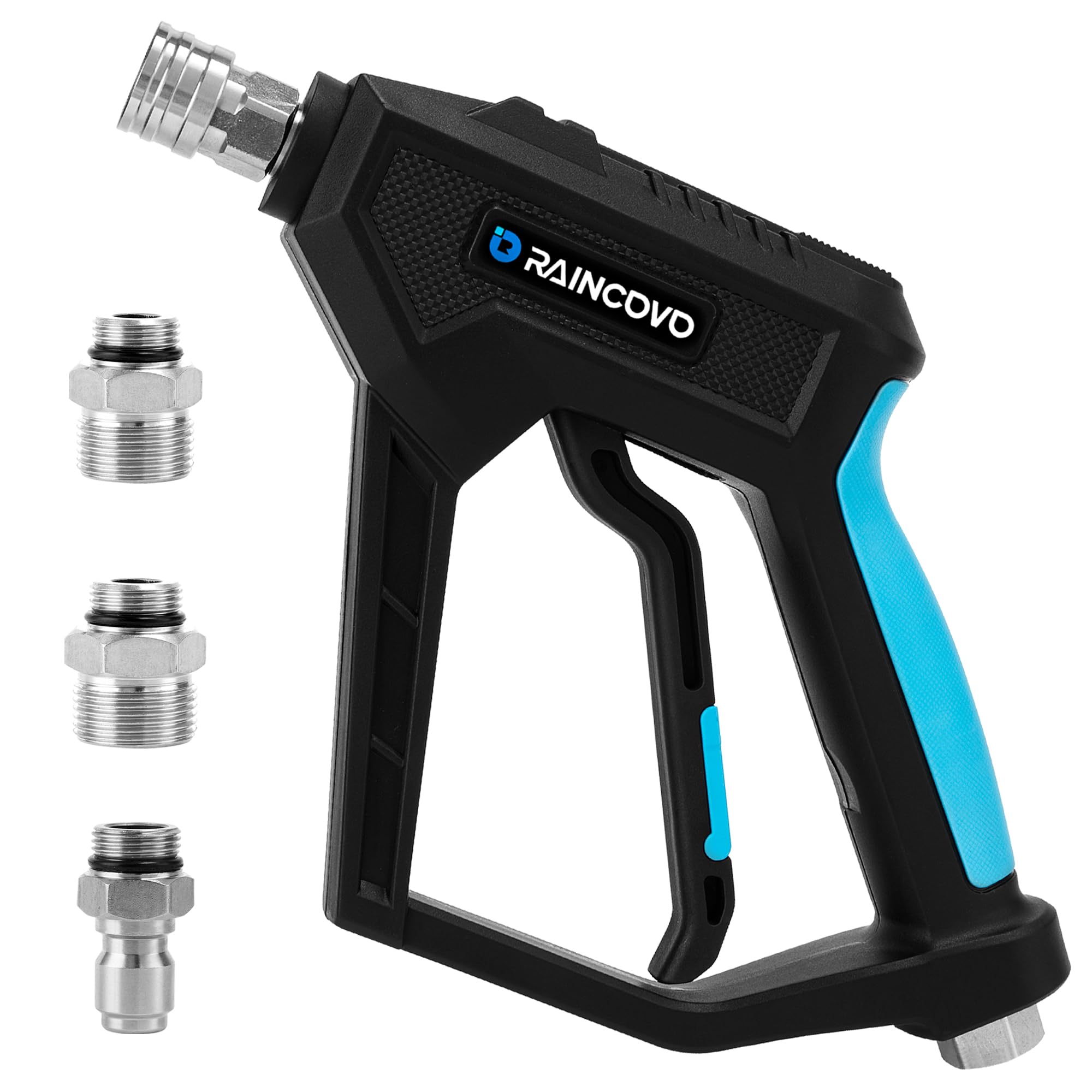 Raincovo Pressure Washer Gun with Swivel, Short Pressure Washer Wand ...