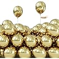 Amazon.com: PartyWoo Metallic Light Gold Balloons, 50 pcs 5 Inch ...