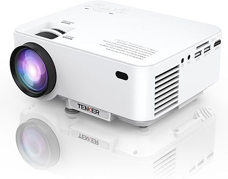 TENKER T20+ 2200 Lumens LCD Mini Projector, Portable: Amazon.co.uk ...