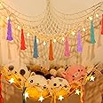 Amazon.com: HONGTEYA Stuffed Animal Net or Hammock with LED Light Large ...