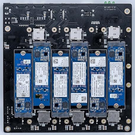 Mua GeeekPi DeskPi Super6C Raspberry Pi CM4/CM5 Cluster Mini-ITX Board ...