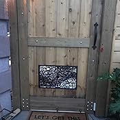 Nuvo Iron RECTANGLE DECORATIVE GATE FENCE INSERT ACW61 Fencing,Fence ...