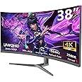 Amazon.com: Sealan 38inch Curved Ultrawide Gaming Monitor,4K144Hz,UWQHD ...