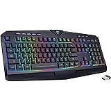 Amazon.com: OMOTON Mechanical Gaming Keyboard, Programmable RGB Gaming ...