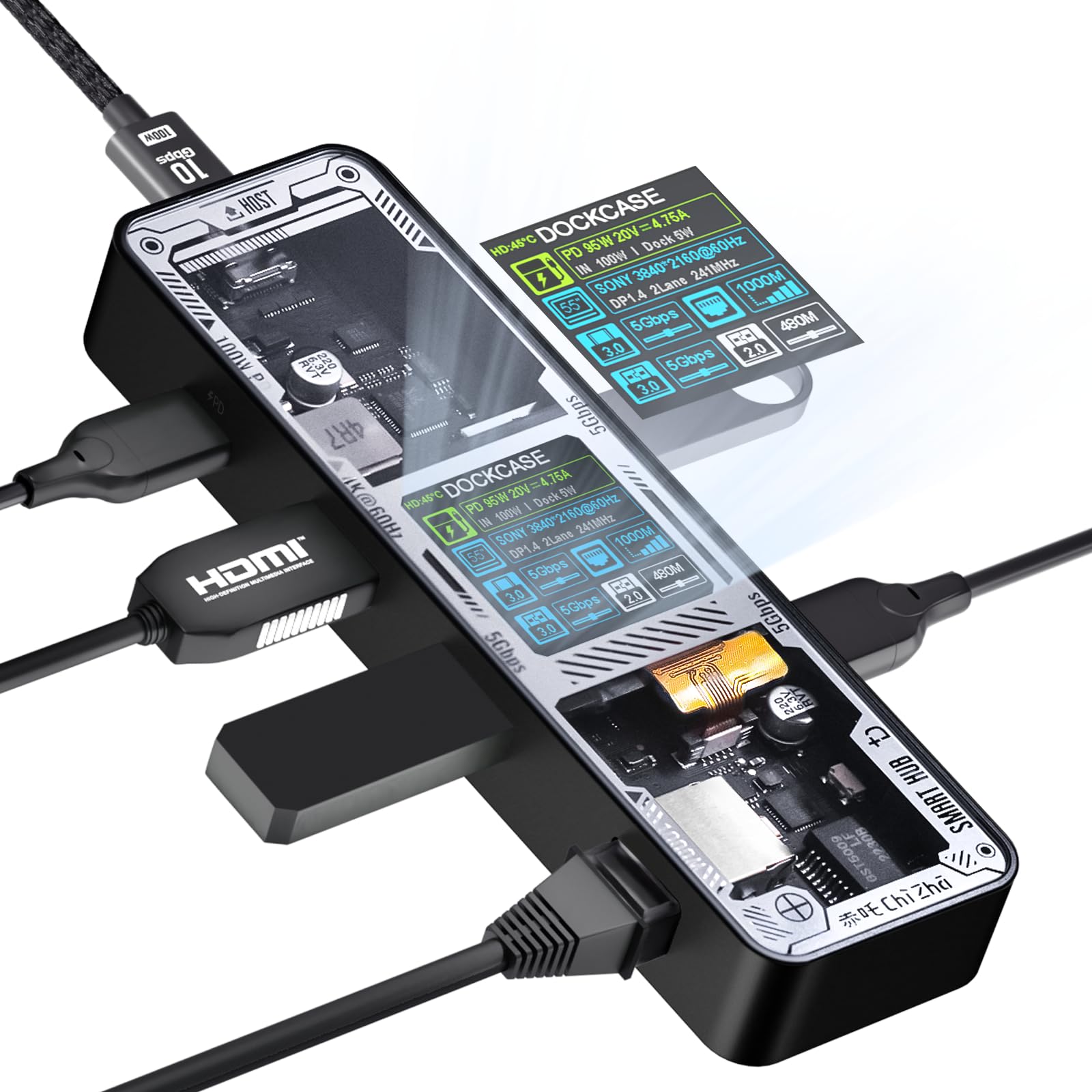 Mua Explorer Edition Visual Smart USB C Hub (6-in-1) with HDMI Port 4K ...