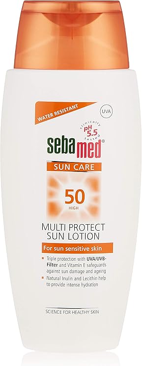 Sebamed Sun Lotion SPF 50, 150 ml: Buy Online at Best Price in UAE ...
