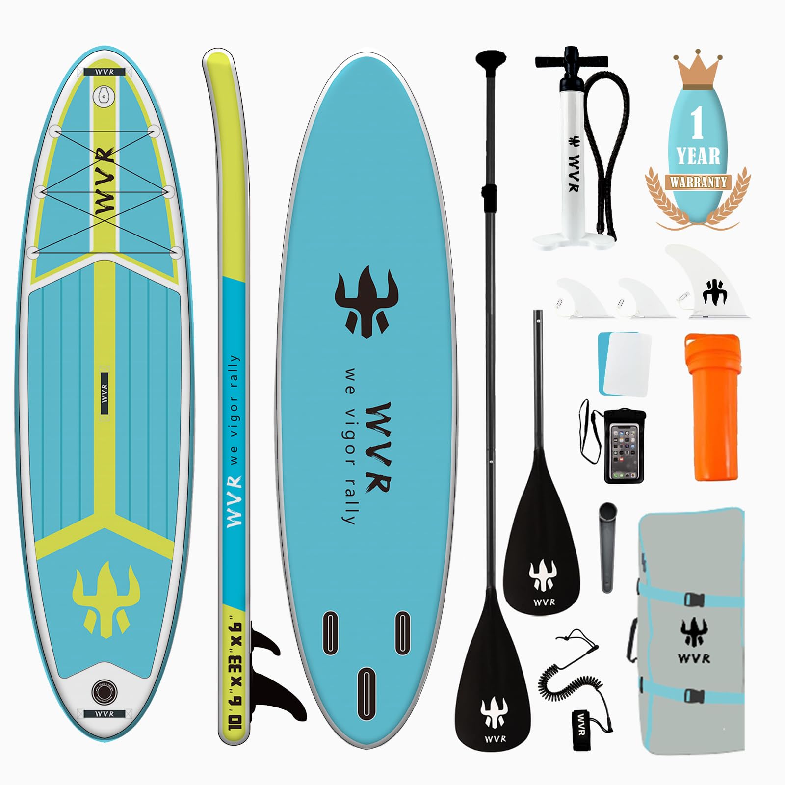 WVR Inflatable Stand Up Paddle Boards,Ultra Stable SUP Board for Adults ...