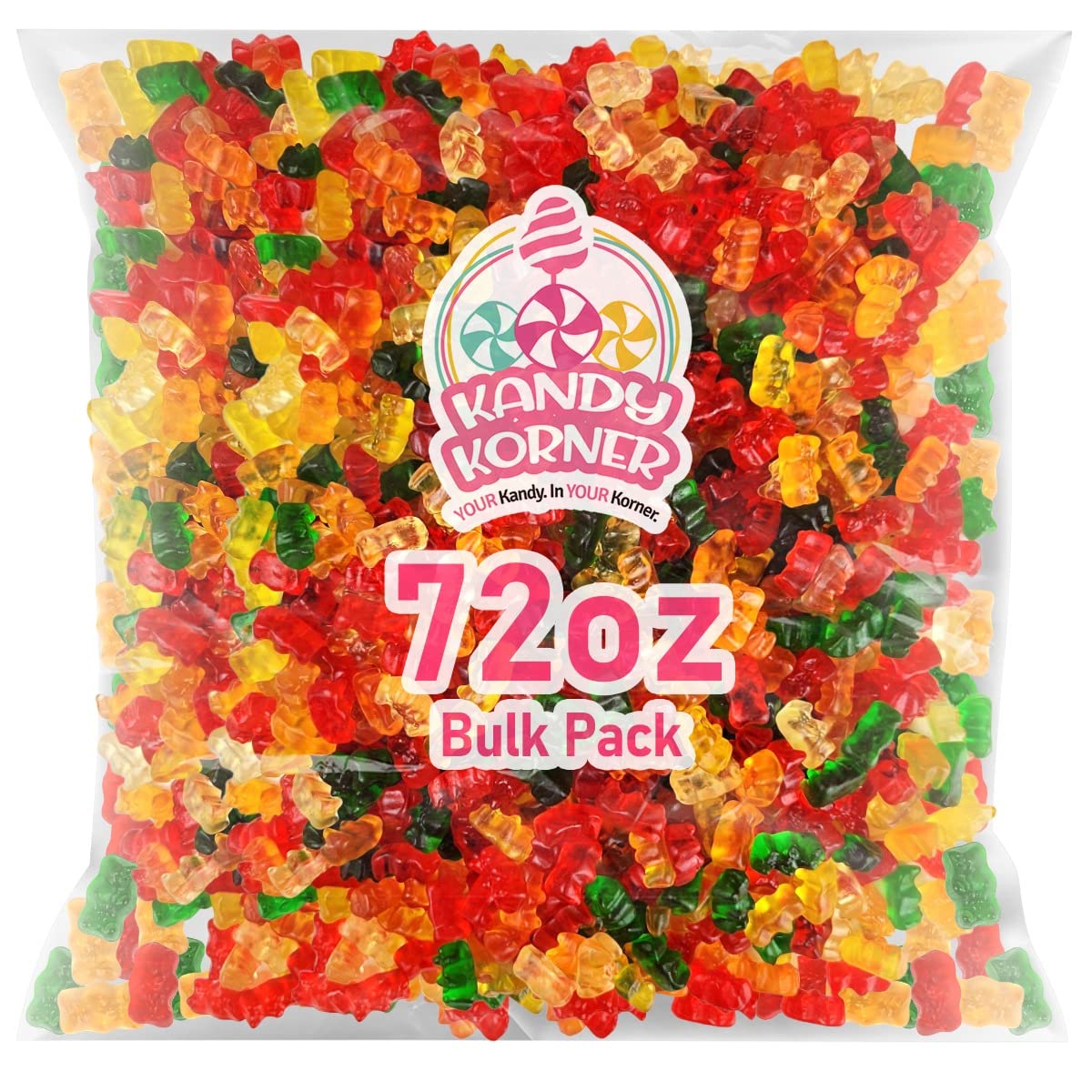 Mua Assorted Gummy Candy – Delicious Gummy Bears – Jumbo Pack 72oz ...