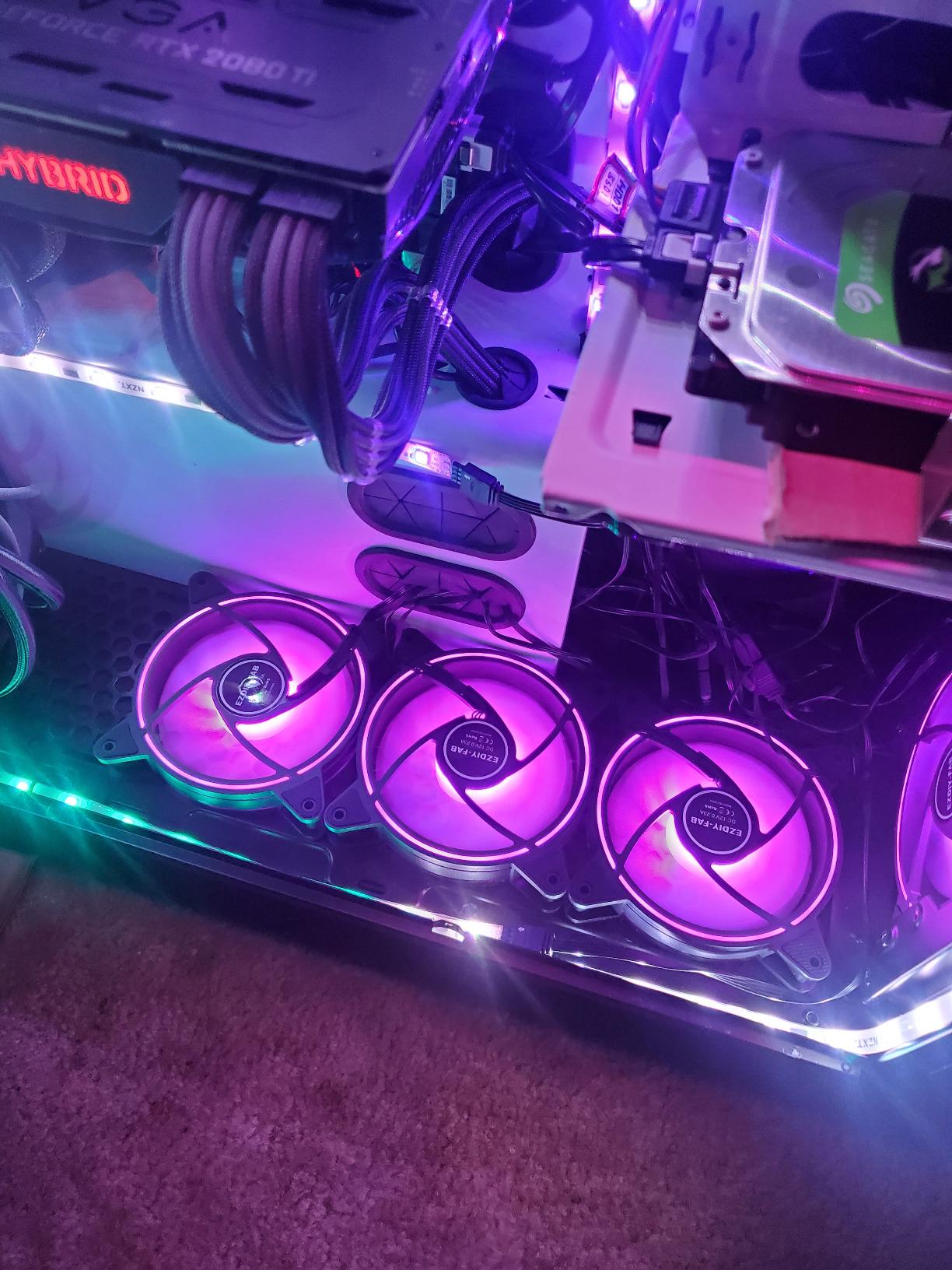 $8/mo - Finance EZDIY-FAB Moonlight 120mm RGB PWM Case Fan with RGB PWM ...