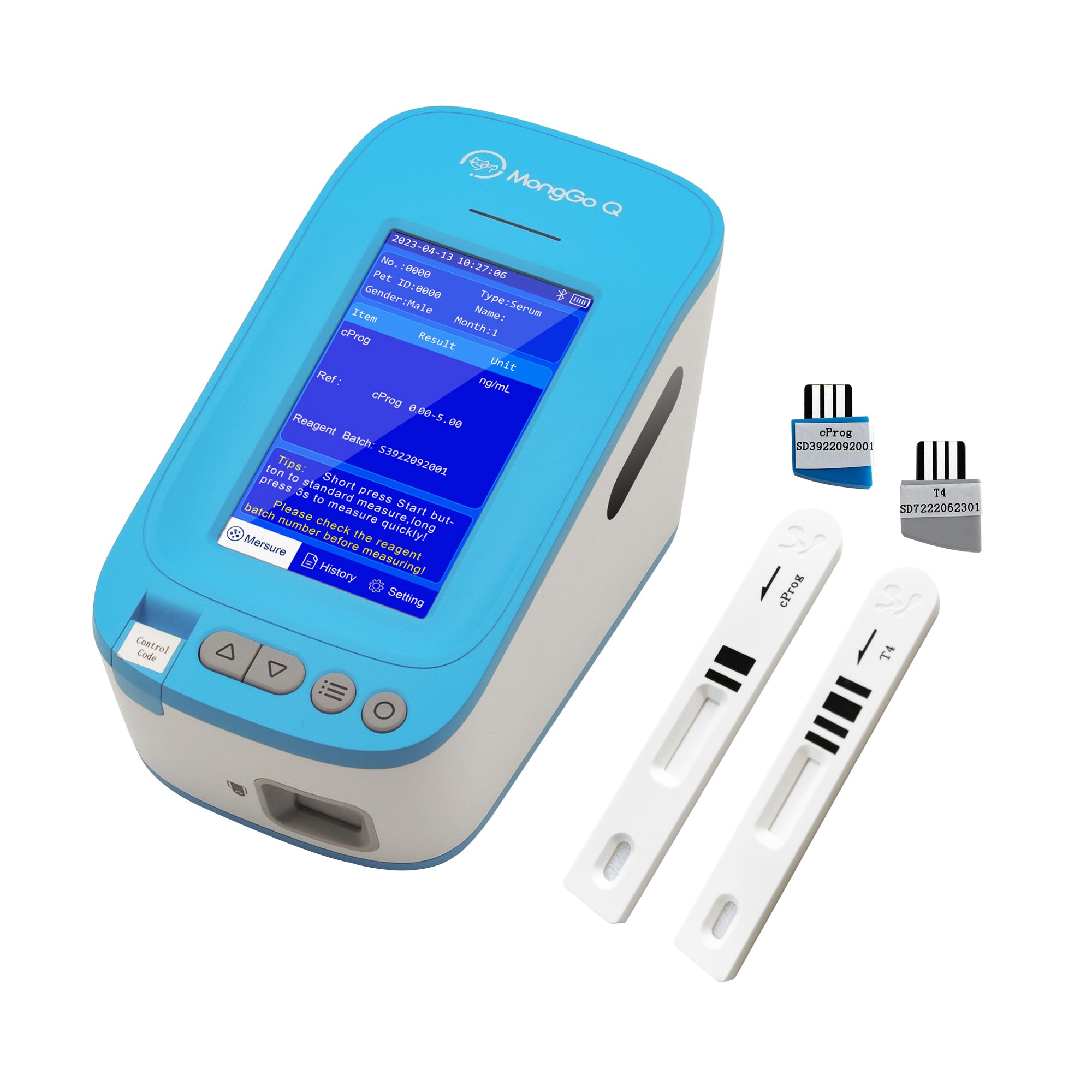 Mua MONGGO Q Progesterone Thyroxine Machine for Dogs, 20Pcs Test Cards ...