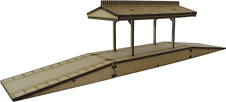 OO/HO Gauge Platform & Canopy with On/Off Ramps by WWS – Model Railway ...